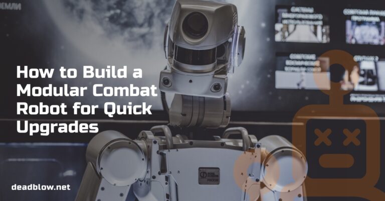 How to Build a Modular Combat Robot for Quick Upgrades